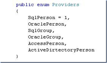Developers House: Provider Design Patterns in NET 2.0
